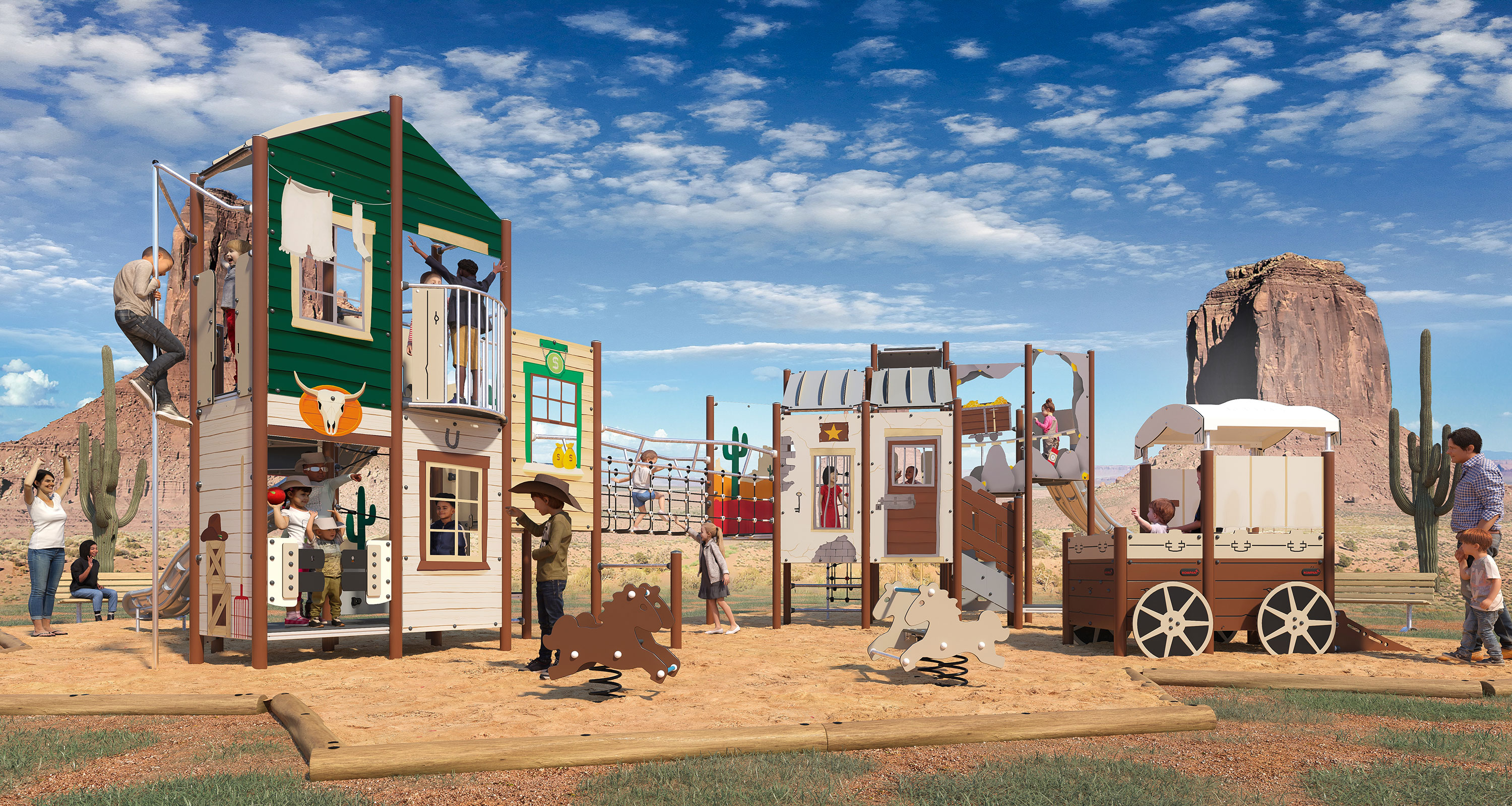 Inspirational Playground Concept | The Pioneer GIANT | KOMPAN