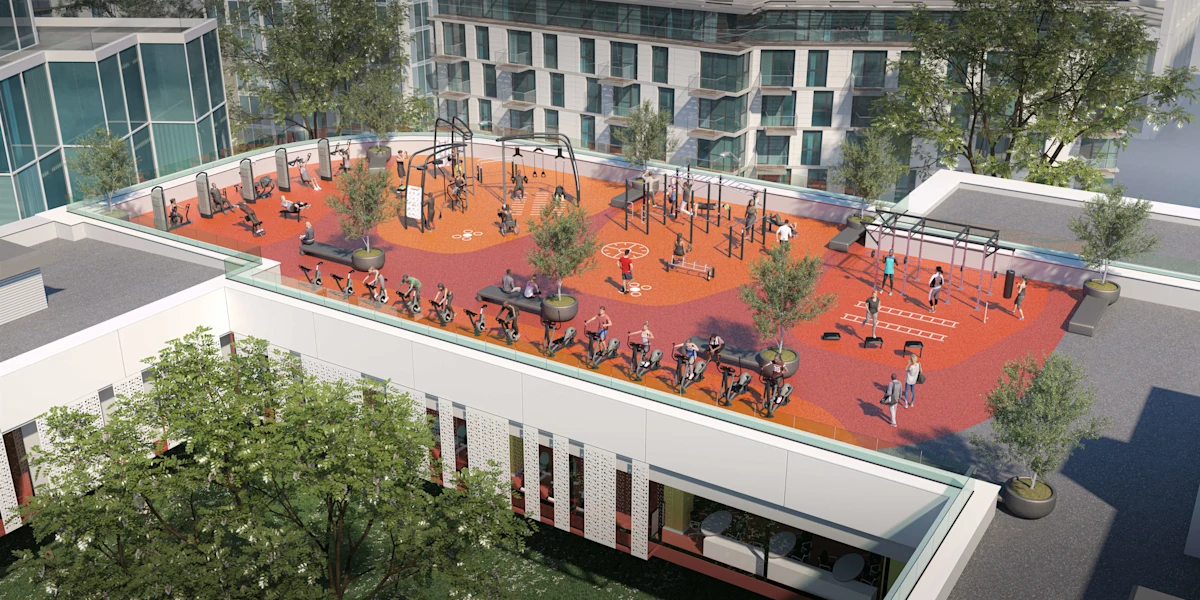 KOMPAN | Innovative outdoor fitness design solution