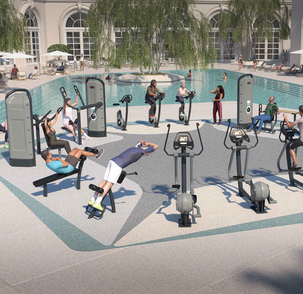 KOMPAN | Outdoor Wellness & Fitness Solution for Circuit Training