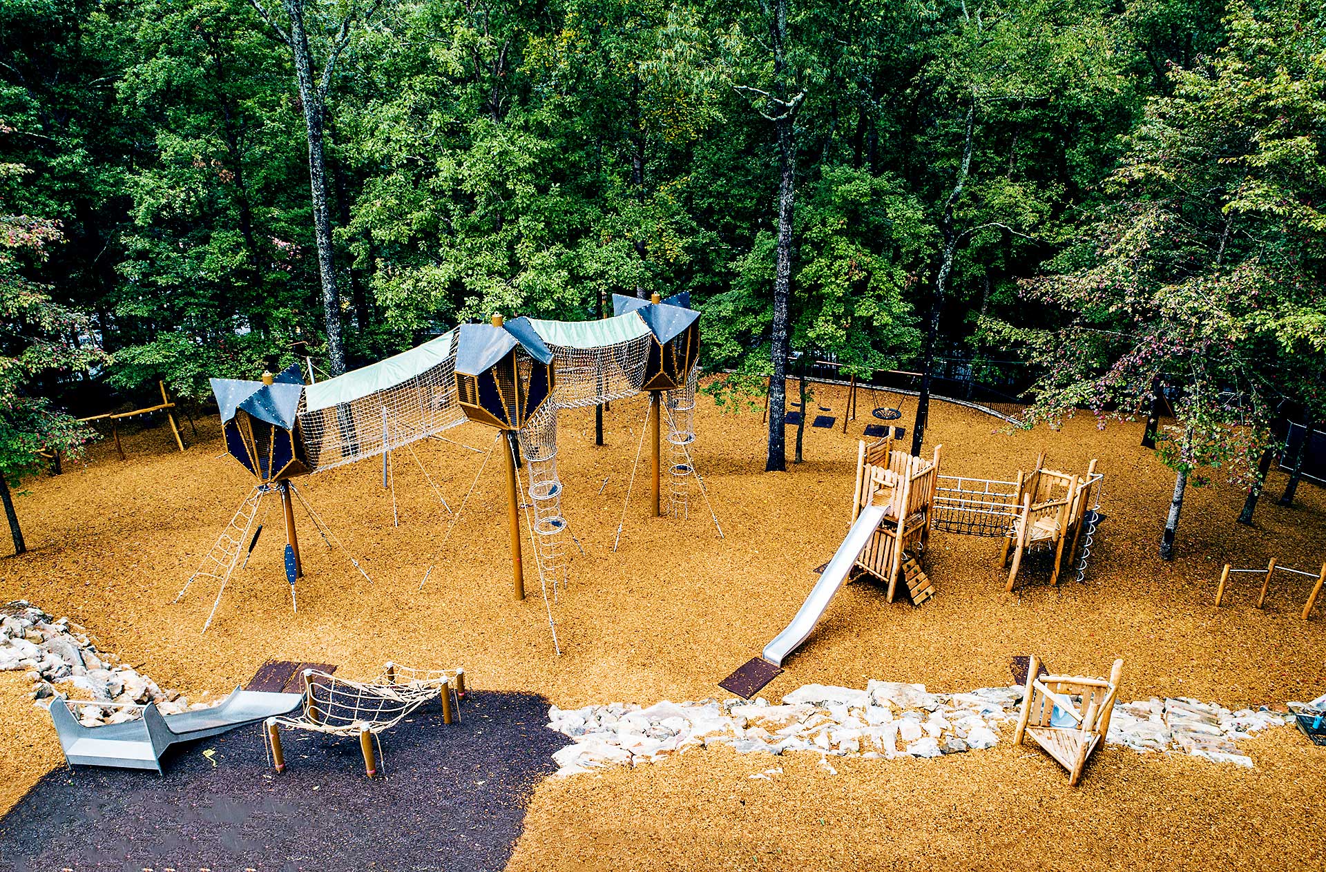 KOMPAN | Unique nature playground at Westminster School, US