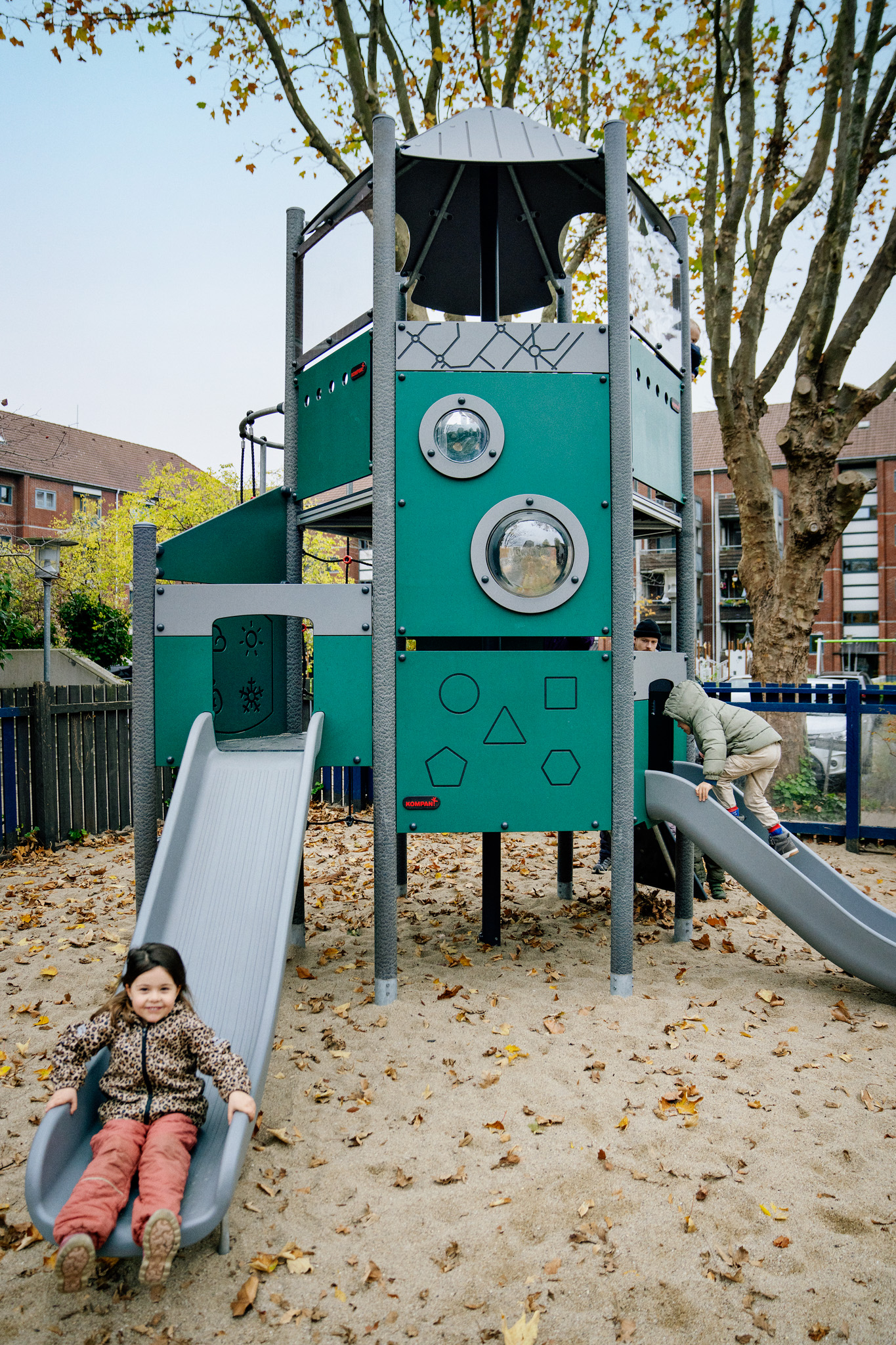 Grønnere legeplads på daginstitutionen Gullandsgården - KOMPAN