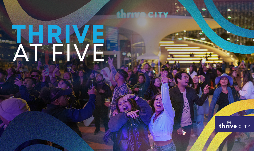 Thrive City Announces “Thrive at Five” Live Music Series | Chase Center