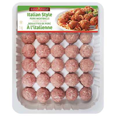 Fresh Meatballs | Marcangelo Foods