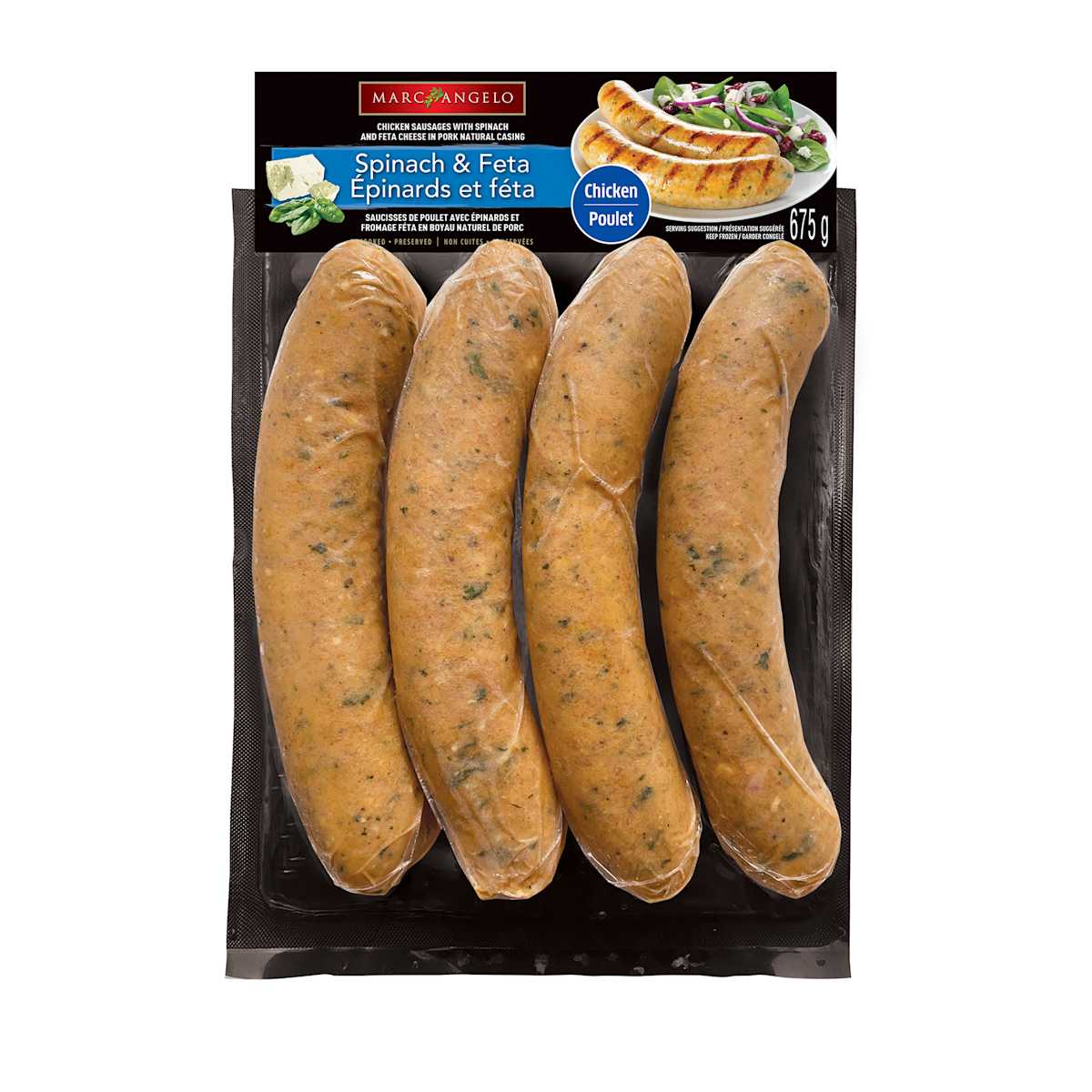 Frozen Sausages | Marcangelo Foods