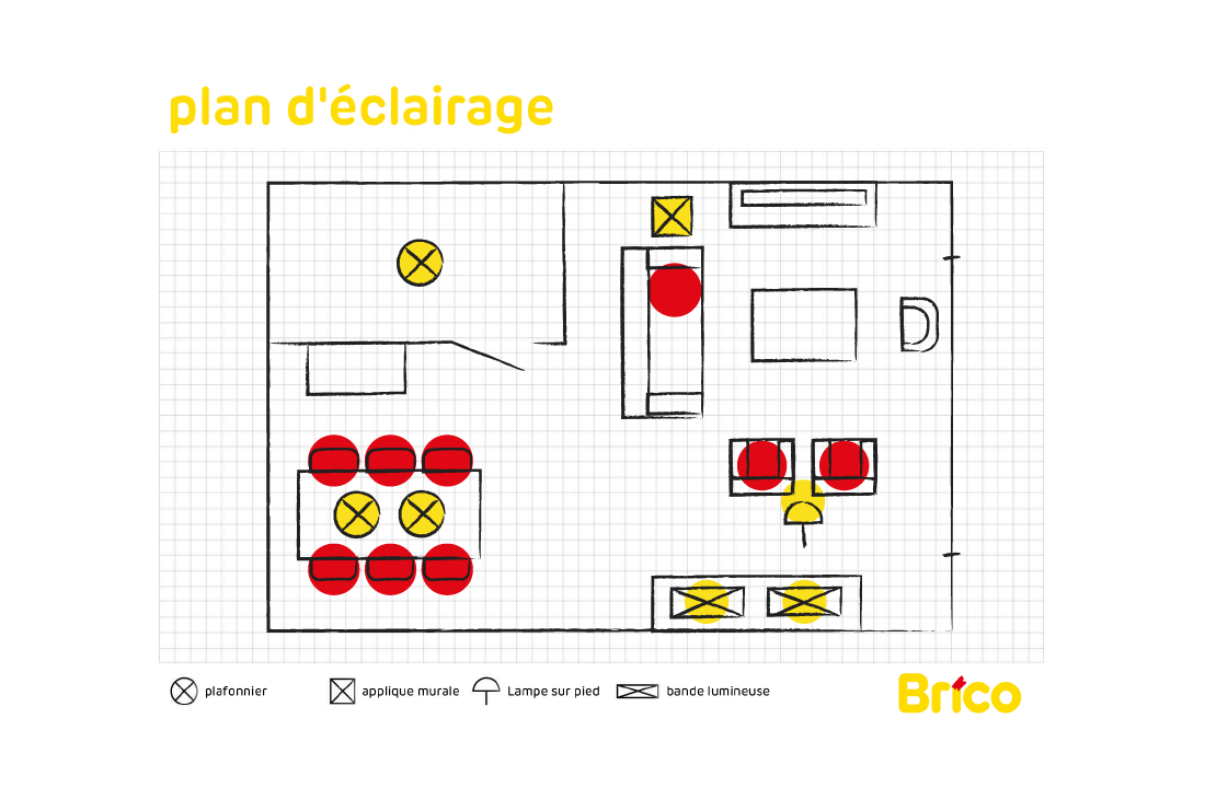 Sur brico.be nos conseils pour l'éclairage de votre intérieur