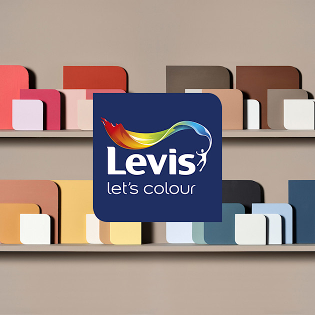 Kleurenmuur Levis | Alle kleuren op brico.be