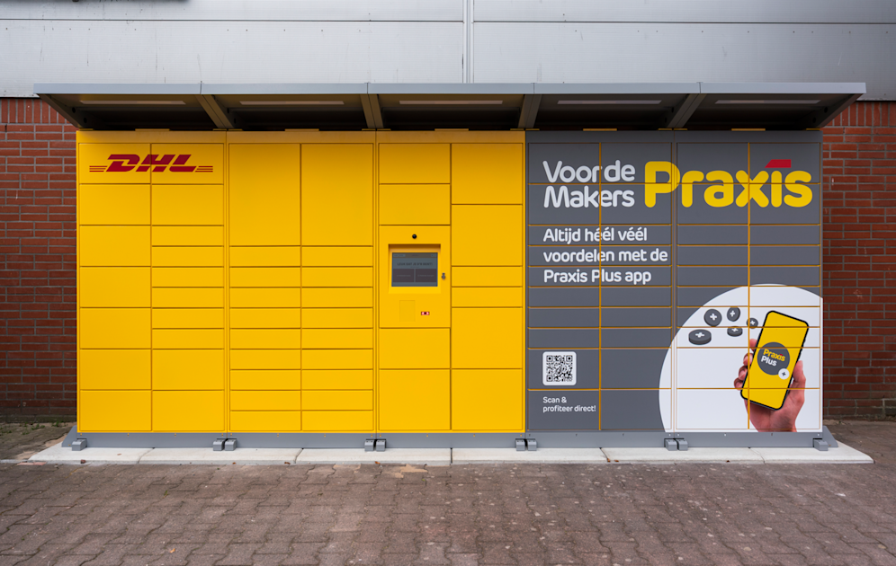 Nieuwe DHL-pakketautomaten bij Praxis | Makkelijk afhalen & verzenden
