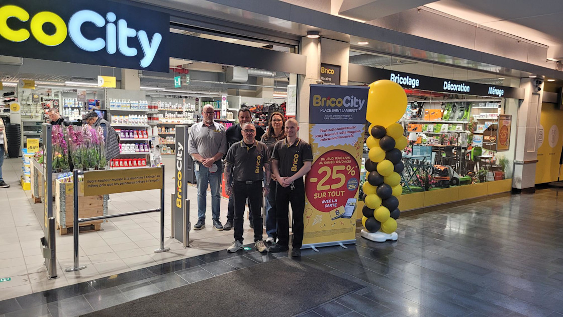 BricoCity St-Lambert rouvre à Liège avec un nouveau look