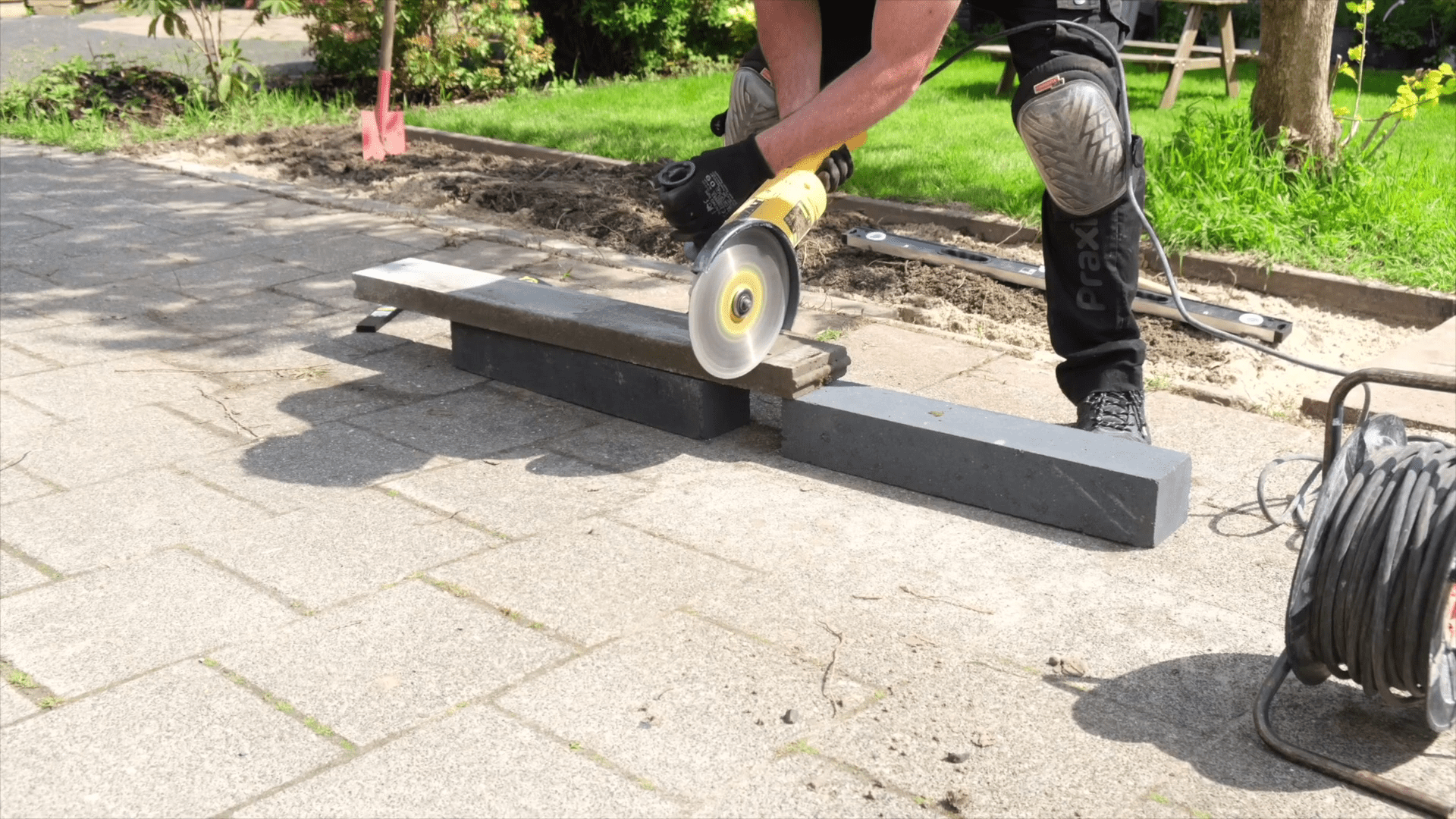 Border maken van stapelblokken | Praxis