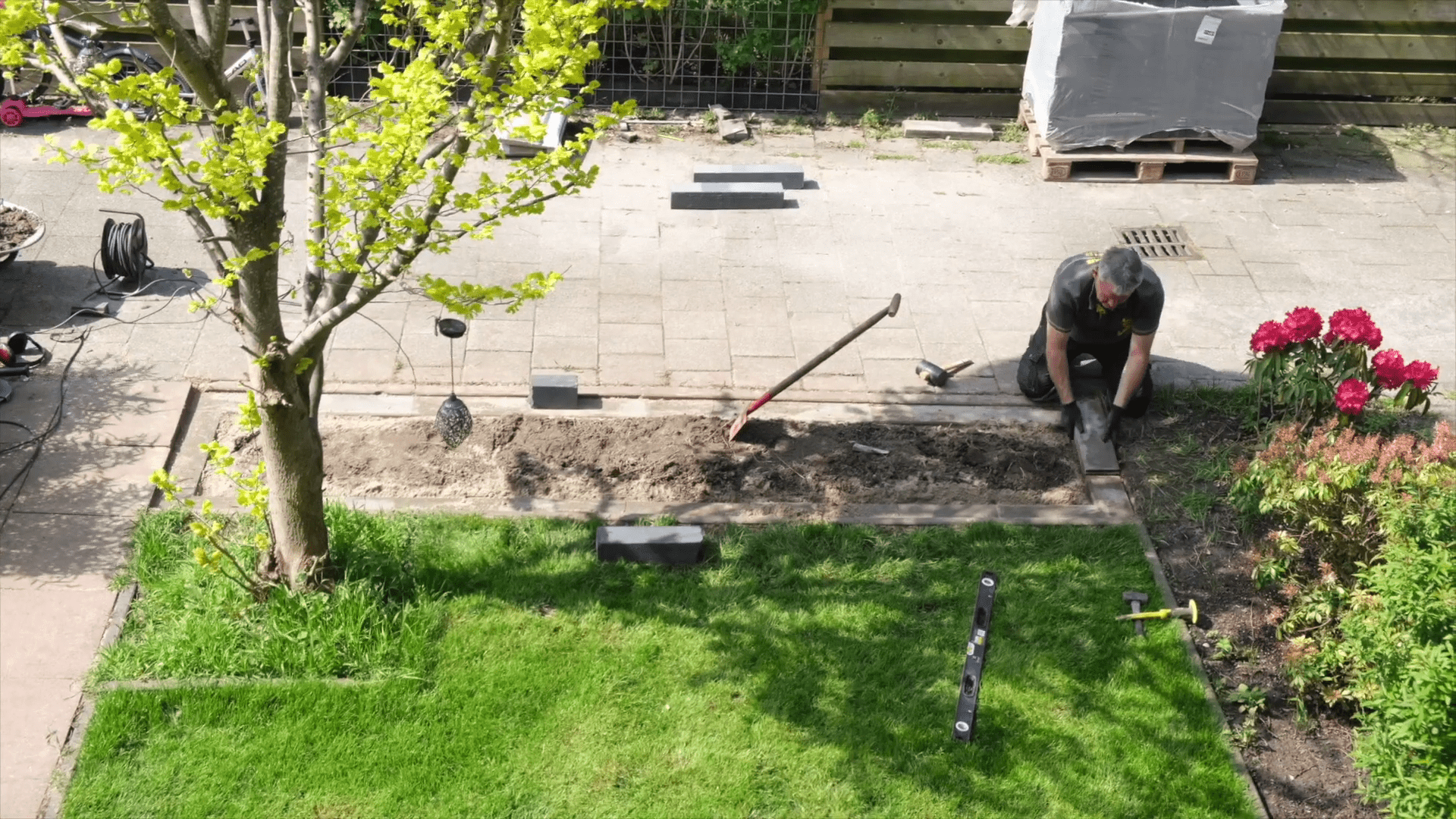 Border maken van stapelblokken | Praxis