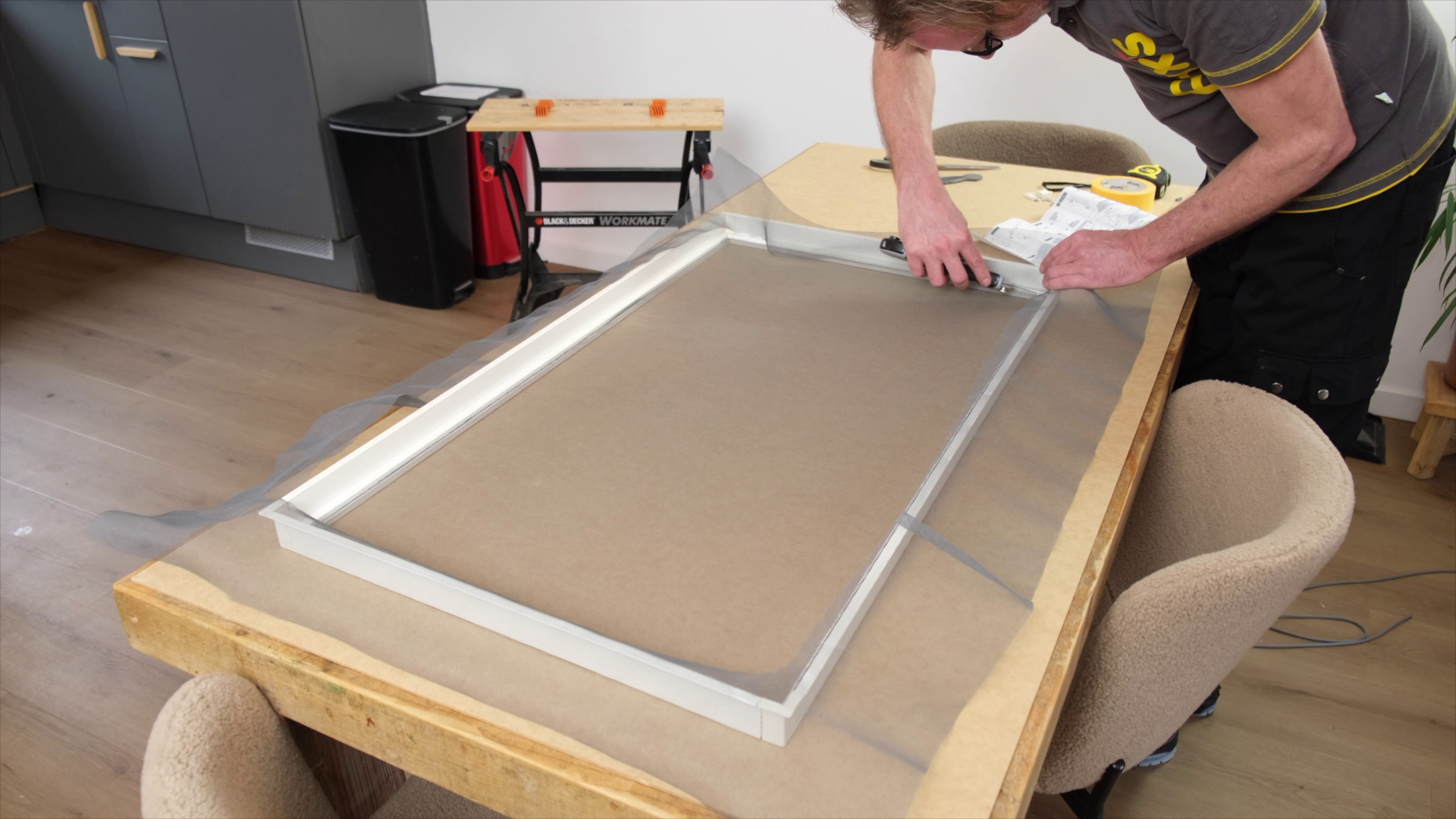 Zelf een hor maken voor je raam of deur | Stappenplan Praxis