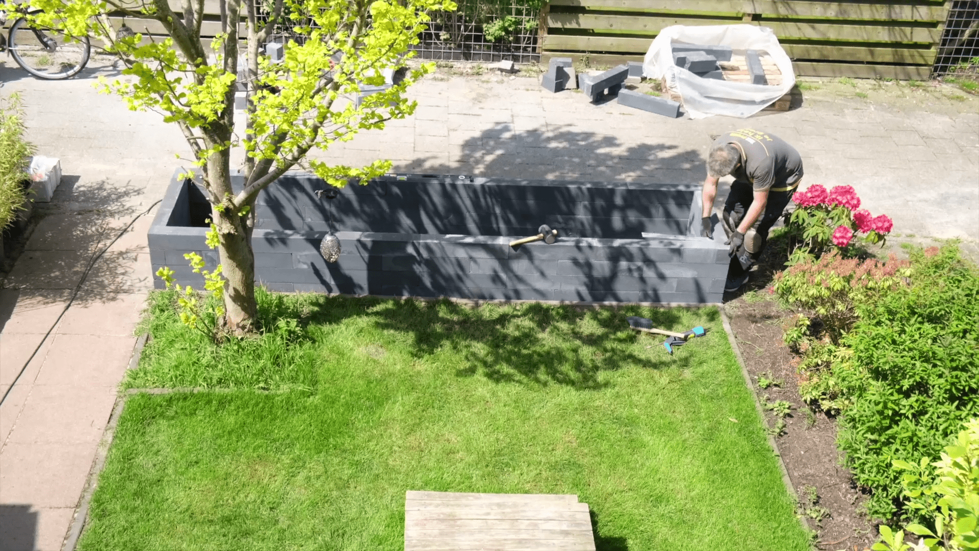 Border maken van stapelblokken | Praxis