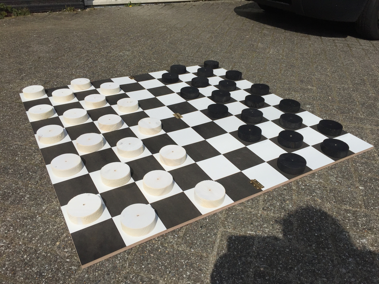 Een XL dambord maken | Stap voor stap uitgelegd | Brico.be