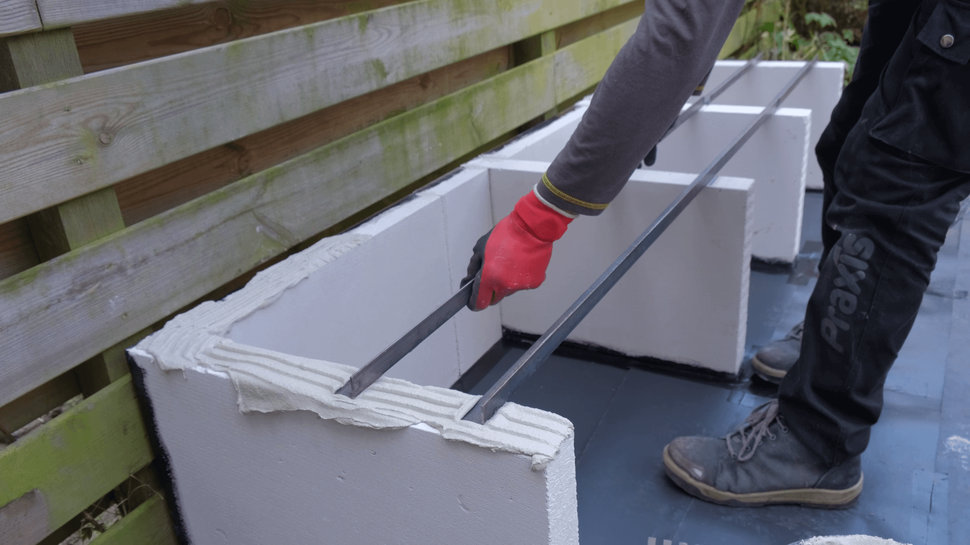 Buitenkeuken van betonblokken maken - Praxis