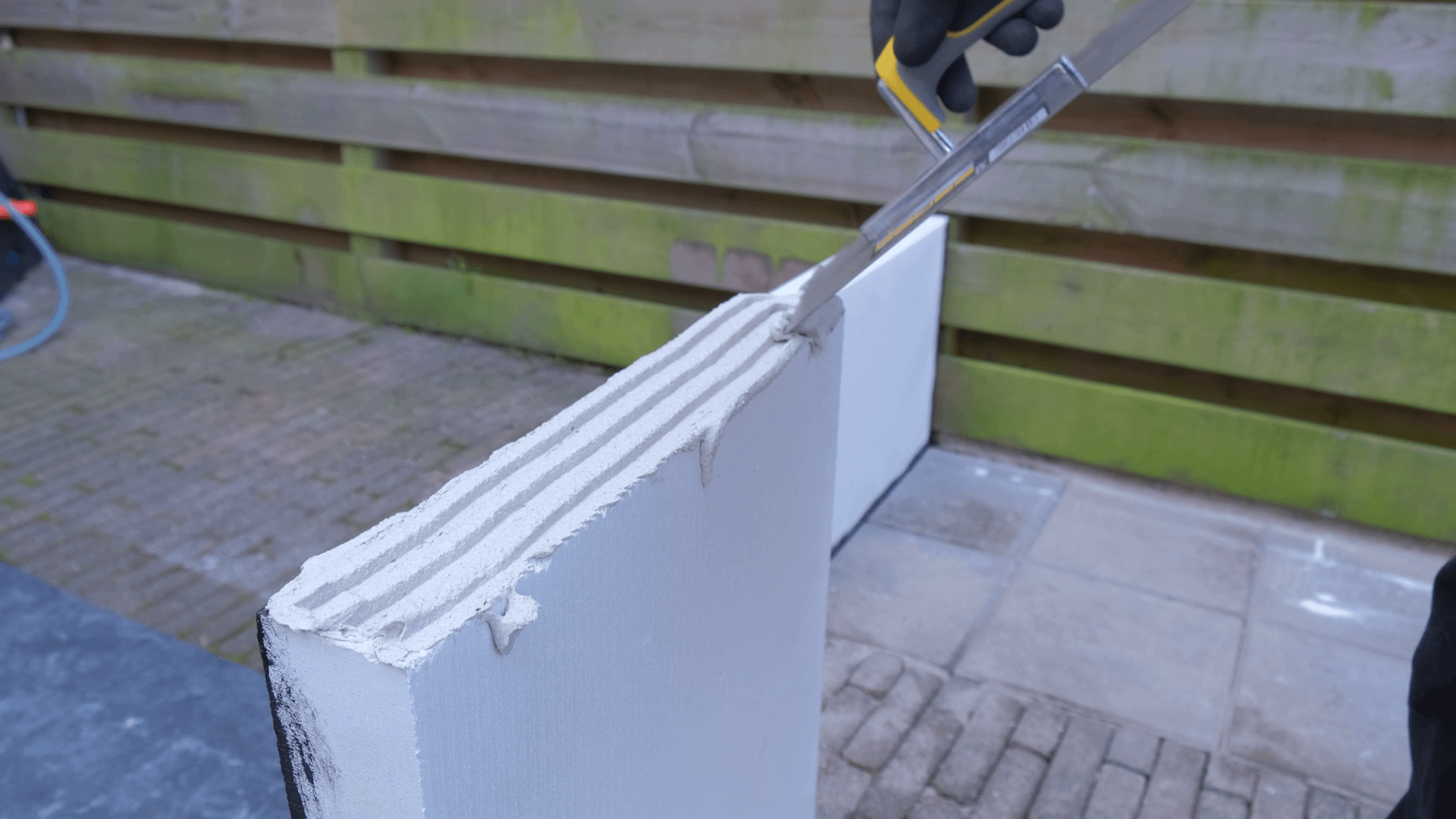 Buitenkeuken van betonblokken maken - Praxis