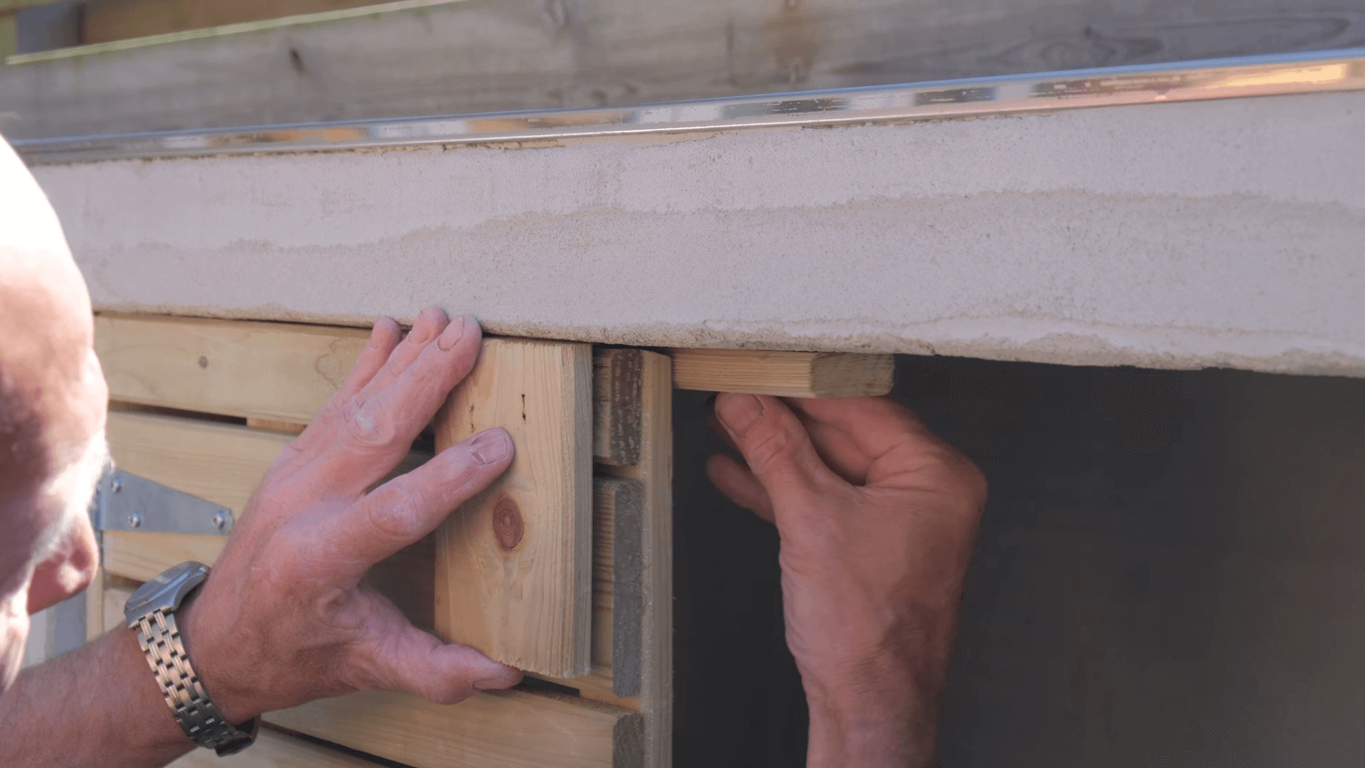 Buitenkeuken van betonblokken maken - Praxis