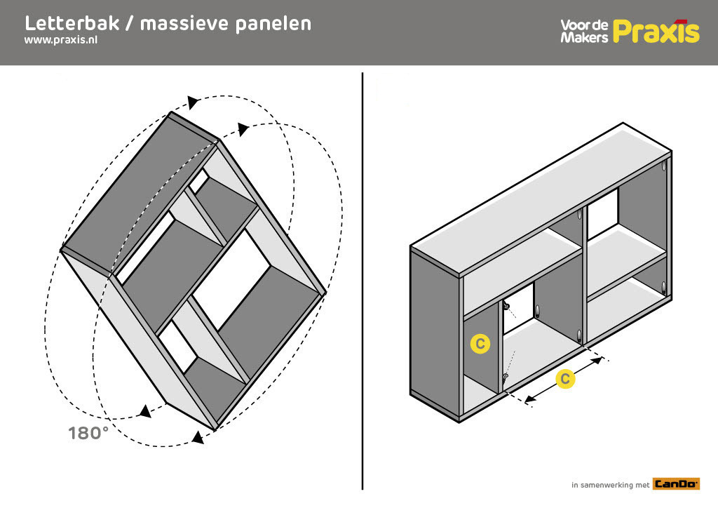 Een letterbak maken | Stappenplan
