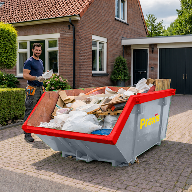 Kluscontainer huren? Bekijk de verhuur opties | Praxis service