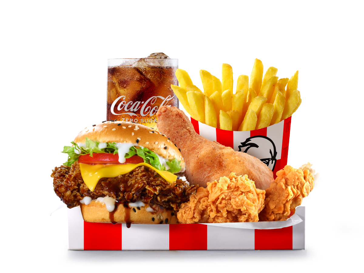 Dunked Zinger Burger Box | Box Meals | KFC Menu