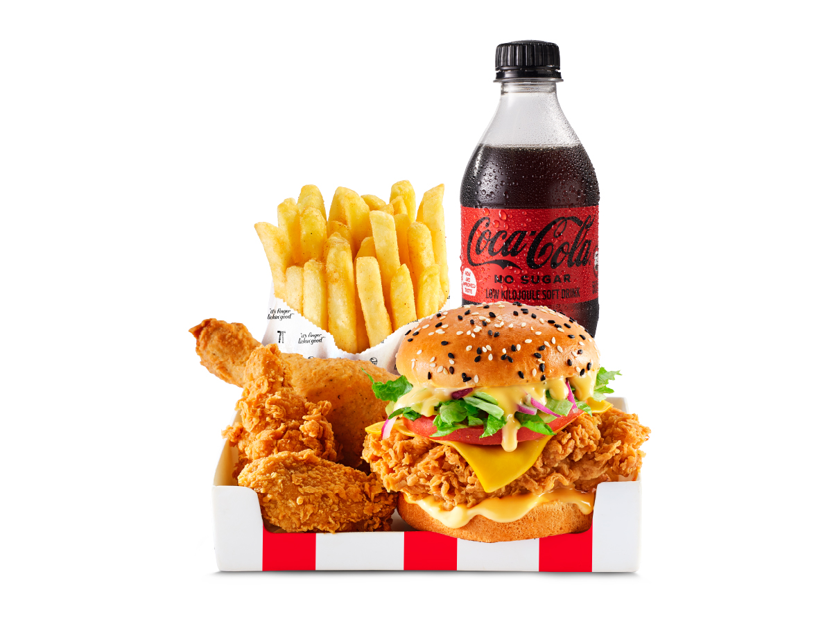 The Big Cheese Box - Buddy | Exclusives | KFC Menu