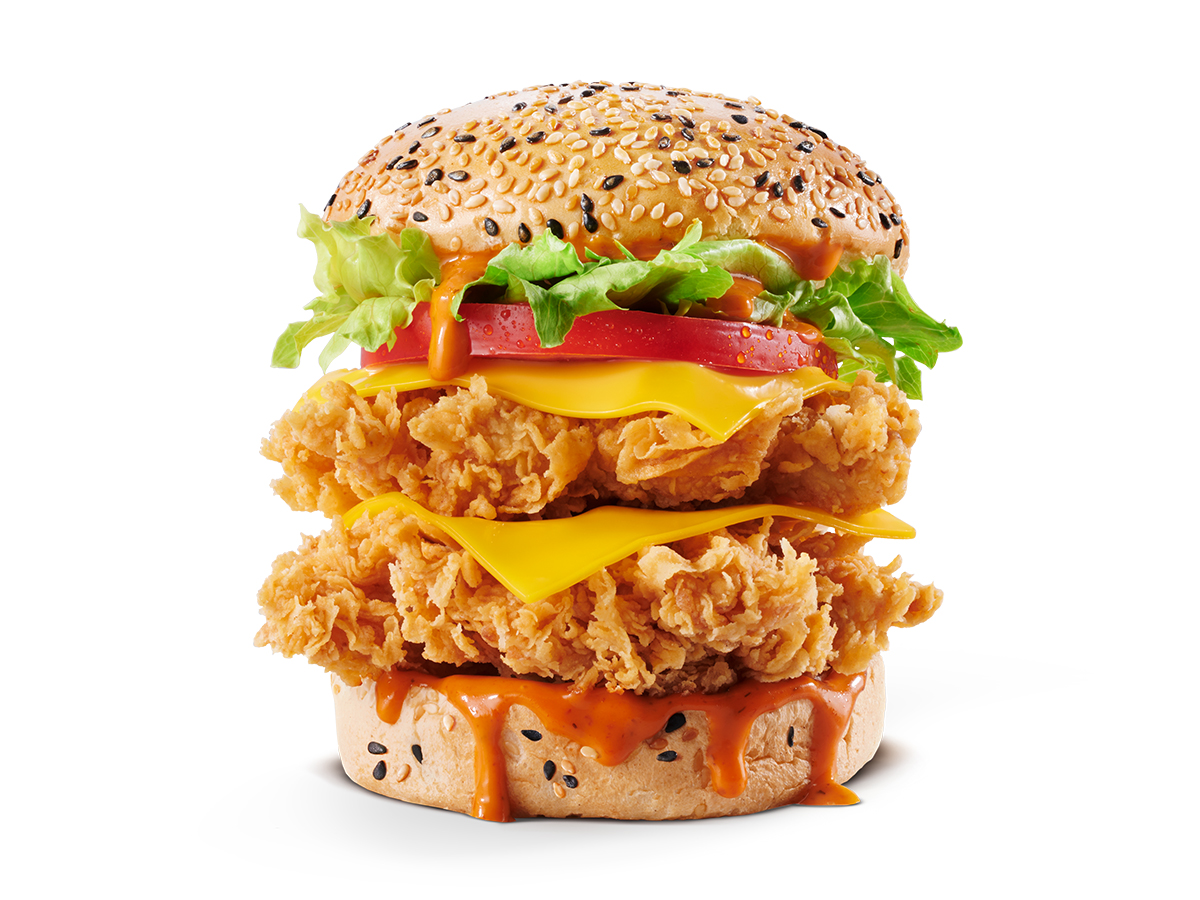 Double Crunch Burger | Burgers | KFC Menu