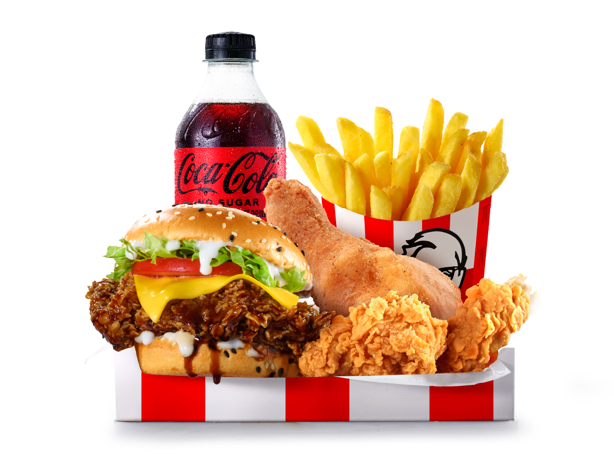 Dunked Burger Box - Buddy | Exclusives | KFC Menu