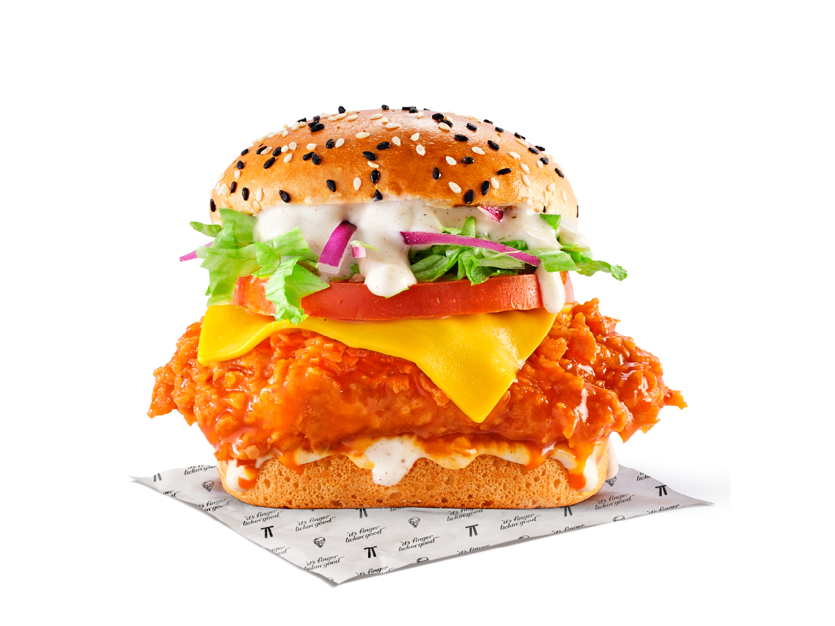 Buffalo Ranch Dunked Burger | Exclusives | KFC Menu