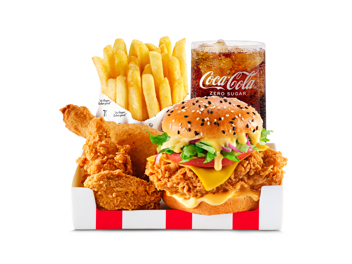 The Big Cheese Box | Box Meals | KFC Menu