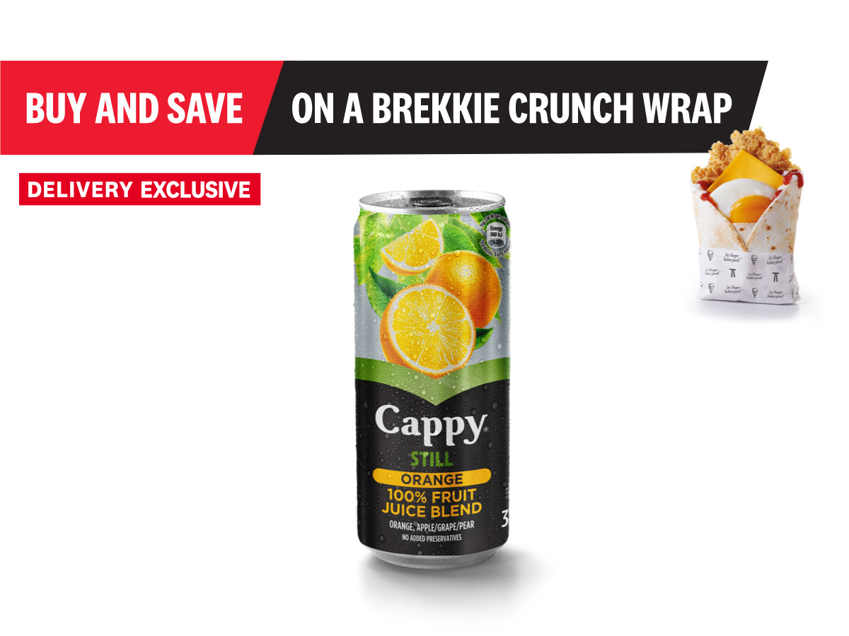 Cappy Juice | Breakfast | KFC Menu
