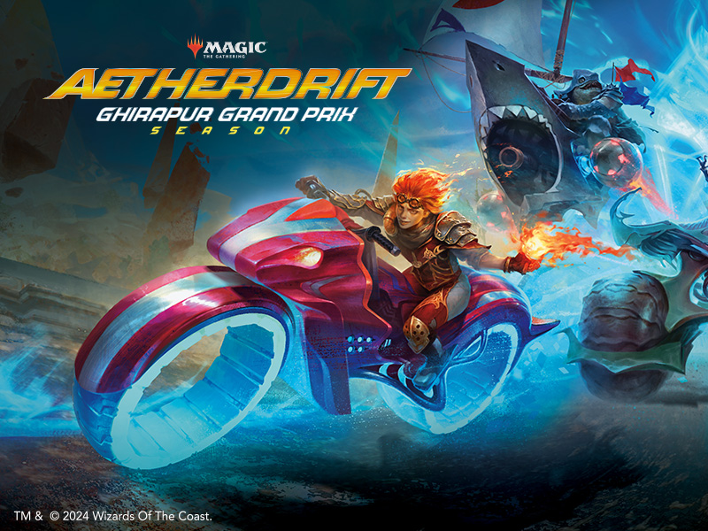 Race Through the Multiverse in the Aetherdrift Play Season! | WPN