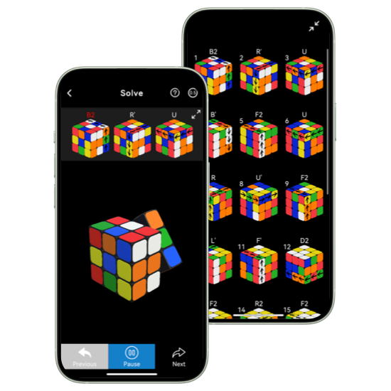 Rubik's Cube Solver App | AI Solver for iPhone, iPad, Android