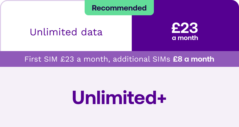 UK's best network with 99% uk population coverage