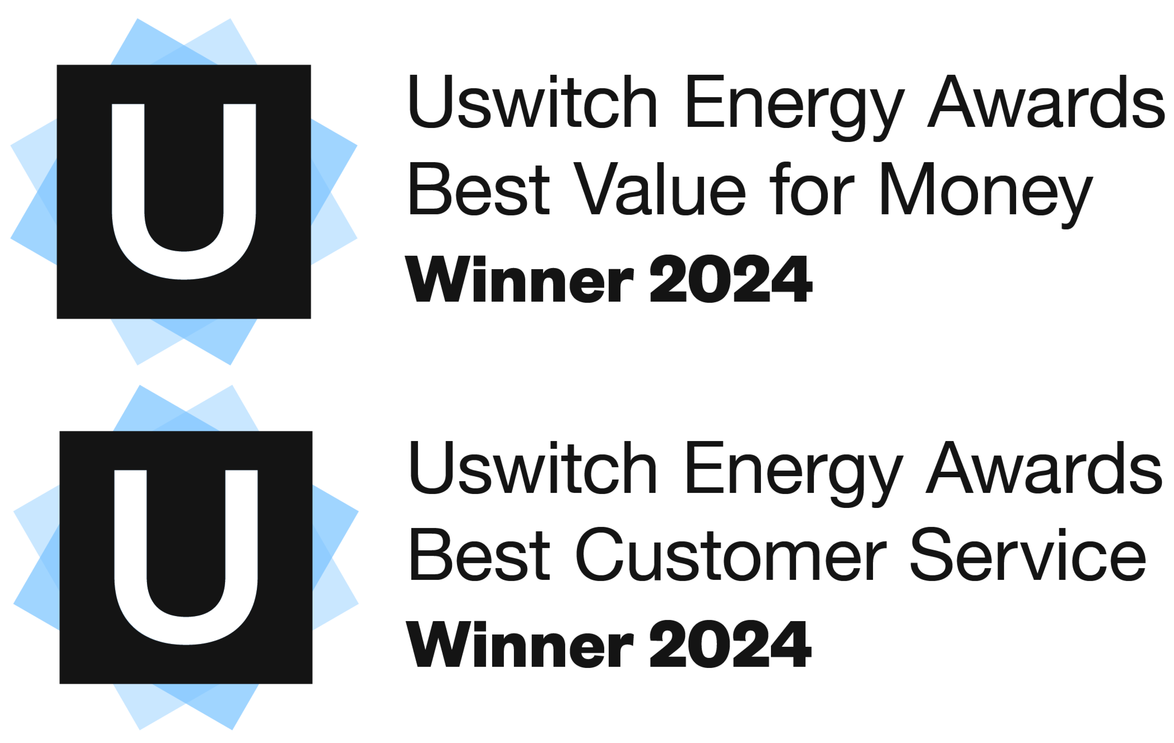It's the eighth year in a row we’ve won at the Uswitch Energy Awards