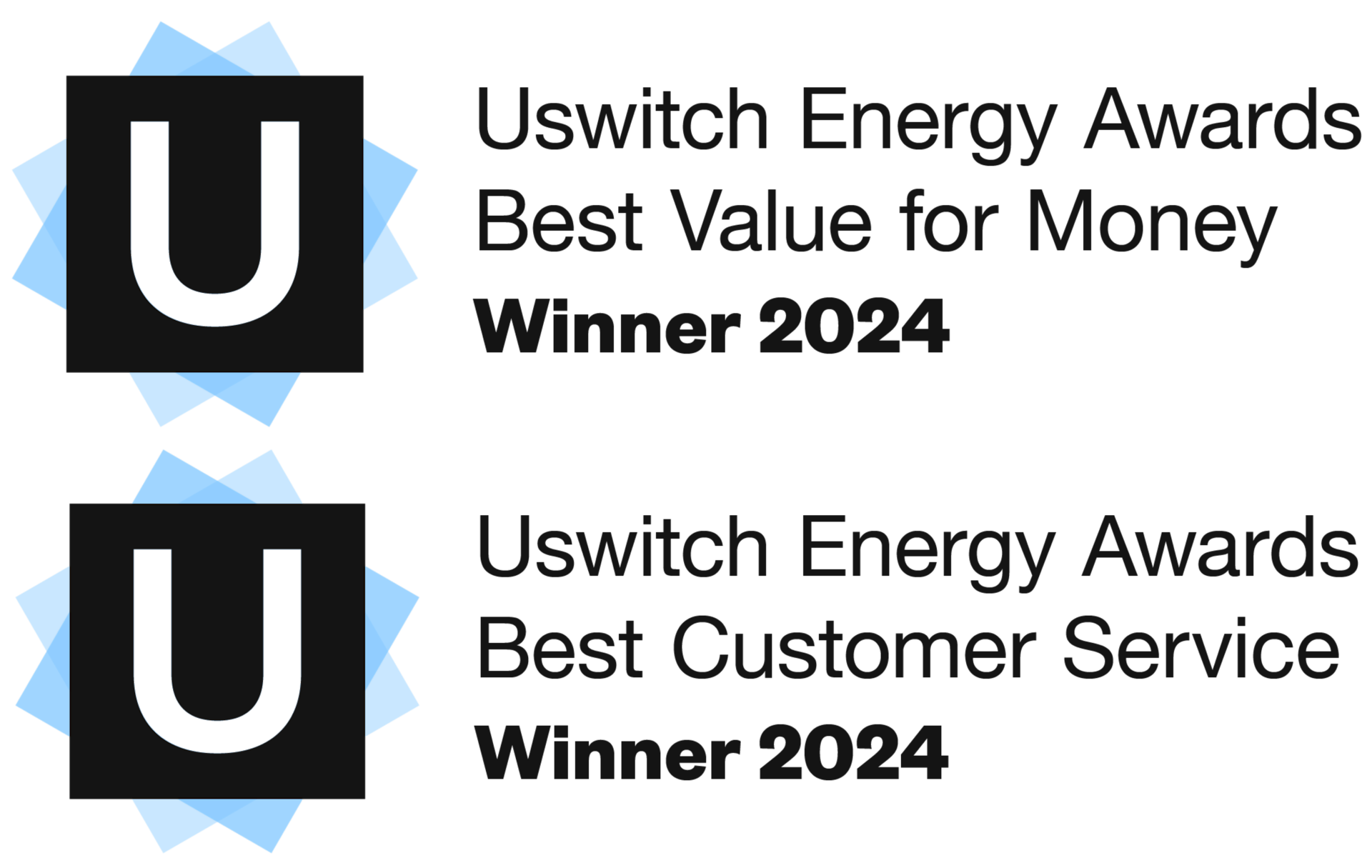 It's the eighth year in a row we’ve won at the Uswitch Energy Awards