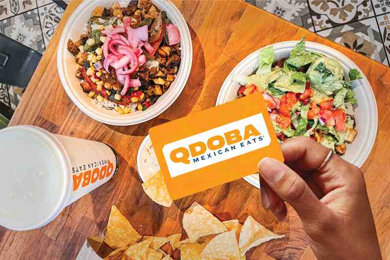 Purchase a QDOBA Gift Card or Check a Gift Card Balance