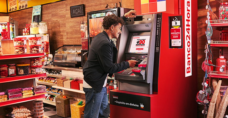 Você sabe quais são os tipos de saques existentes no Banco24Horas?