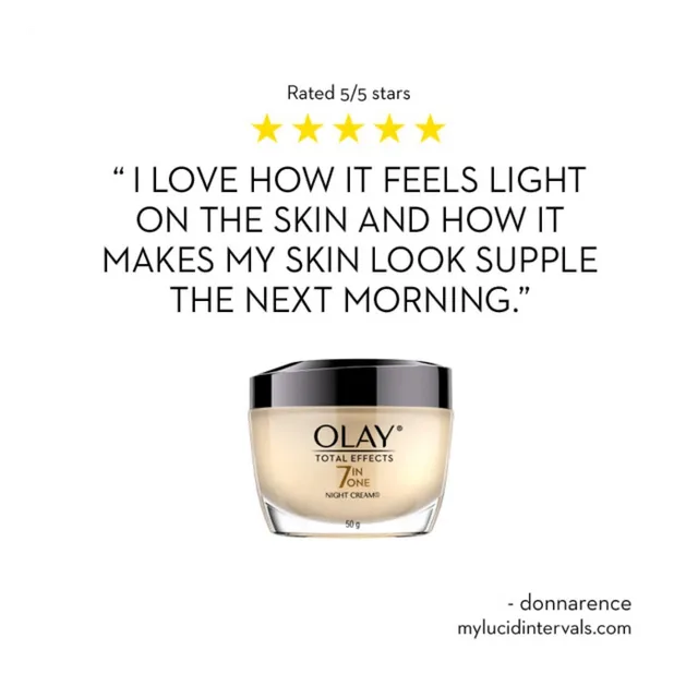 Total Effects Night Cream Total Effects Night Cream