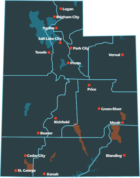 Utah Cities & Towns | Utah.com