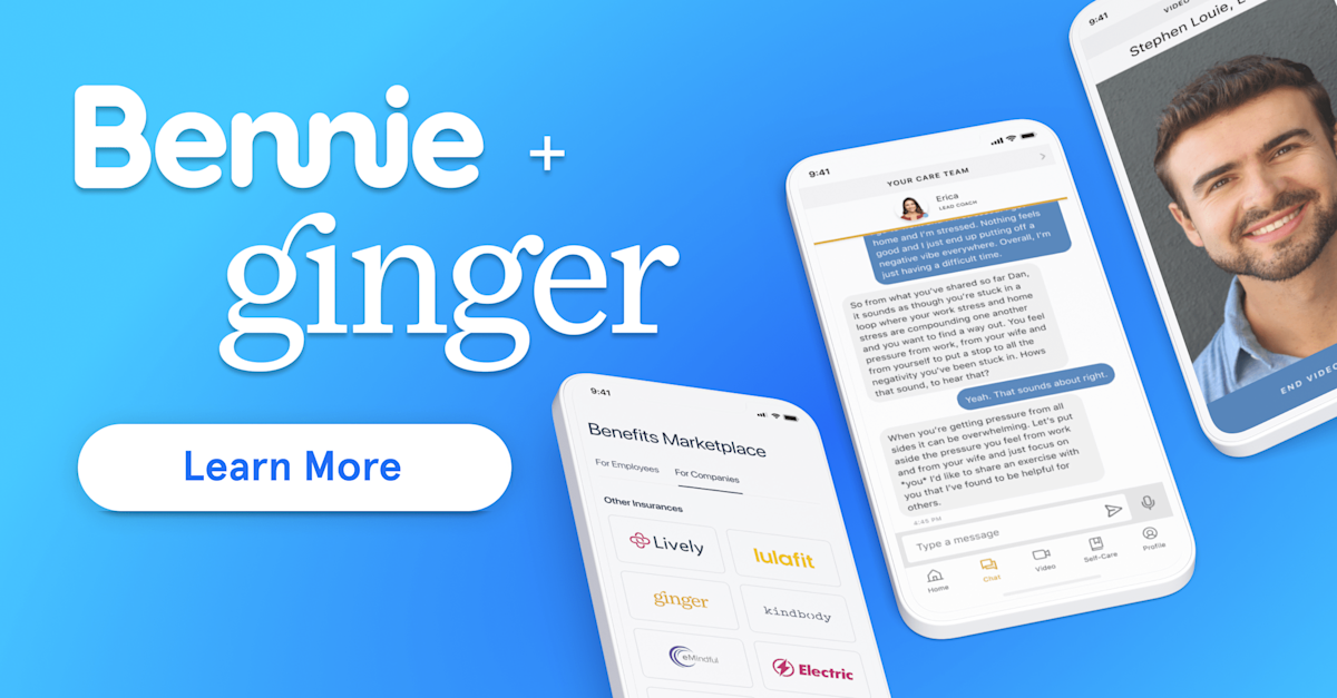 Bennie Partners With Ginger to Provide Easier Access to Mental ...