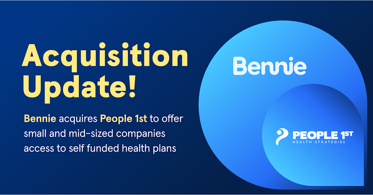 Bennie Acquires People 1st To Lower Employee Benefits Costs Bennie bennie-acquires-people-1st-to-lower-employee-benefits-costs-bennie