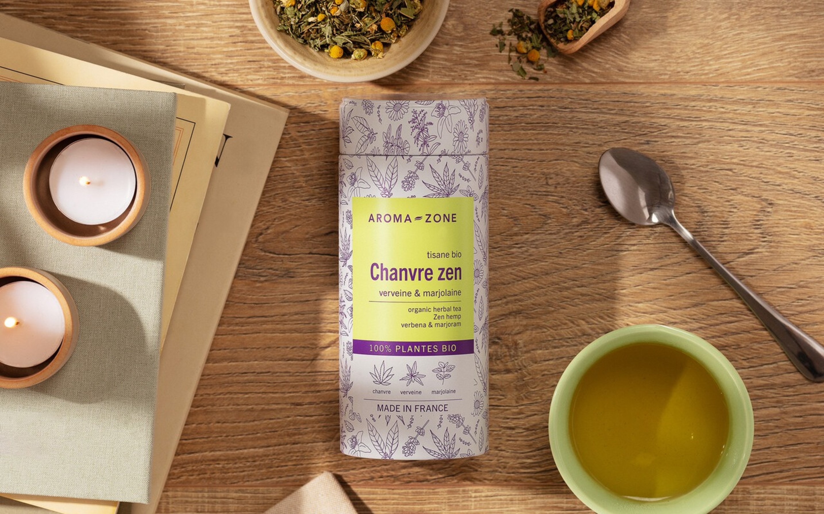 Les meilleures tisanes pour mieux gérer son stress - Aroma-Zone