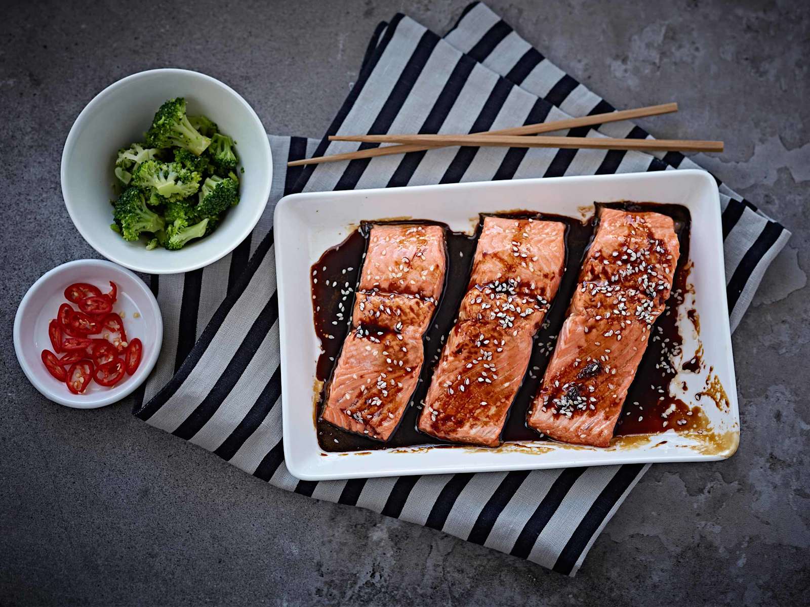 Teriyaki-uunilohi | Uuniruoat | Yhteishyvä