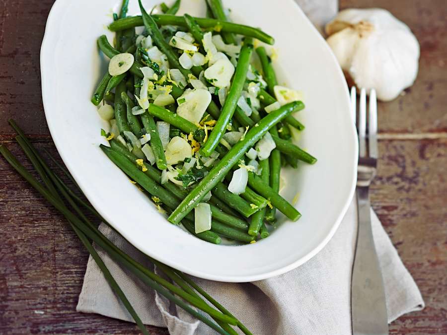Vihreät pavut ranskalaisittain | Salaatit | Yhteishyvä