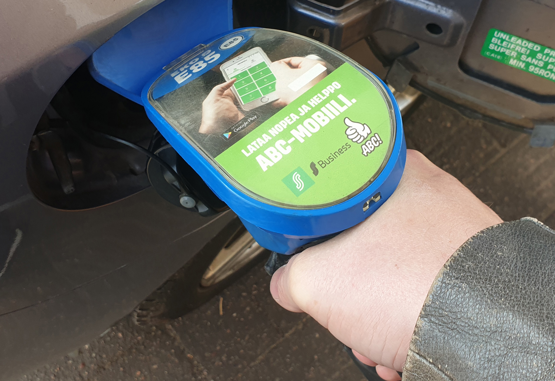 ABC:n Eko E85 -bioetanoli – ympäristöystävällinen polttoaine - S-ryhmä