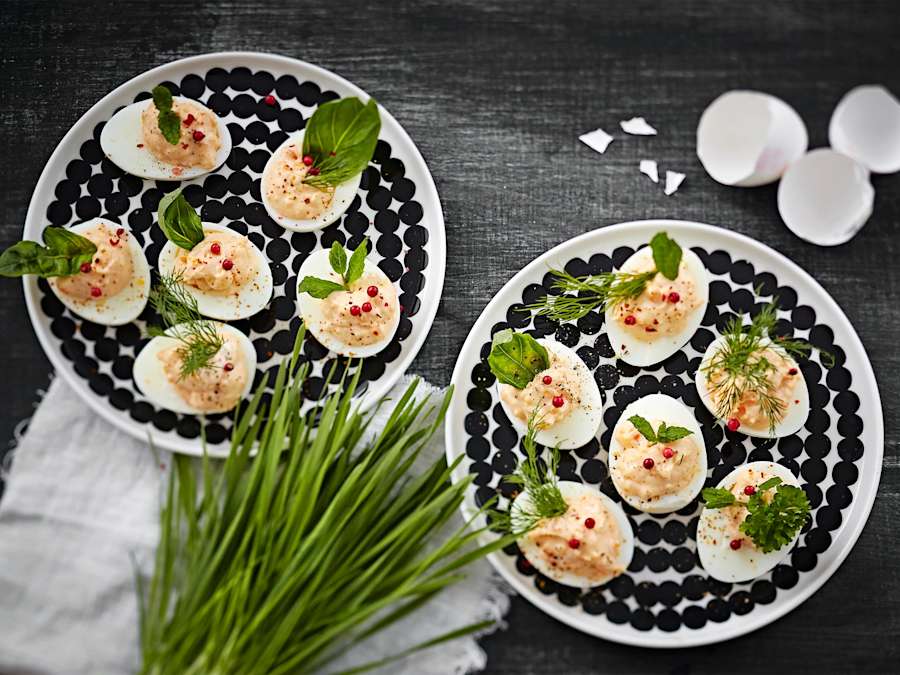 Pääsiäisen kananmunaruoat: 5 tapaa tarjota kananmunia pääsiäispöydässä ...