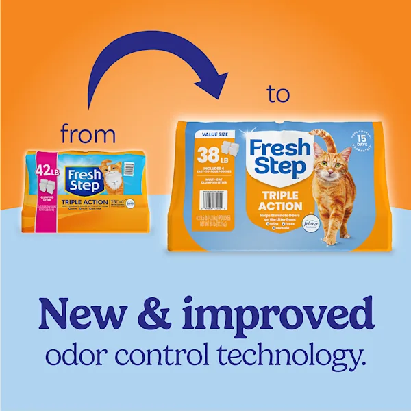 Fresh Step™ Triple Action Scented Multi-Cat Litter