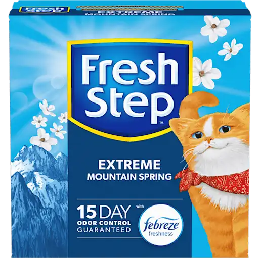 Fresh Step® Extreme Mountain Spring Scented Cat Litter | Fresh Step®