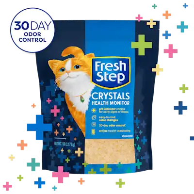 Fresh Step® Crystals Health Monitoring Cat Litter | Fresh Step®