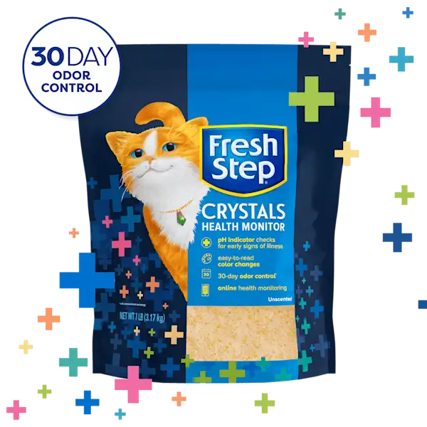 Fresh Step® Crystals Health Monitoring Cat Litter | Fresh Step®
