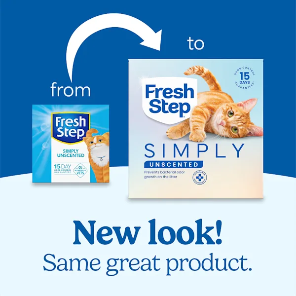 Fresh Step™ Simply Unscented Multi-Cat Litter — Fragrance-Free